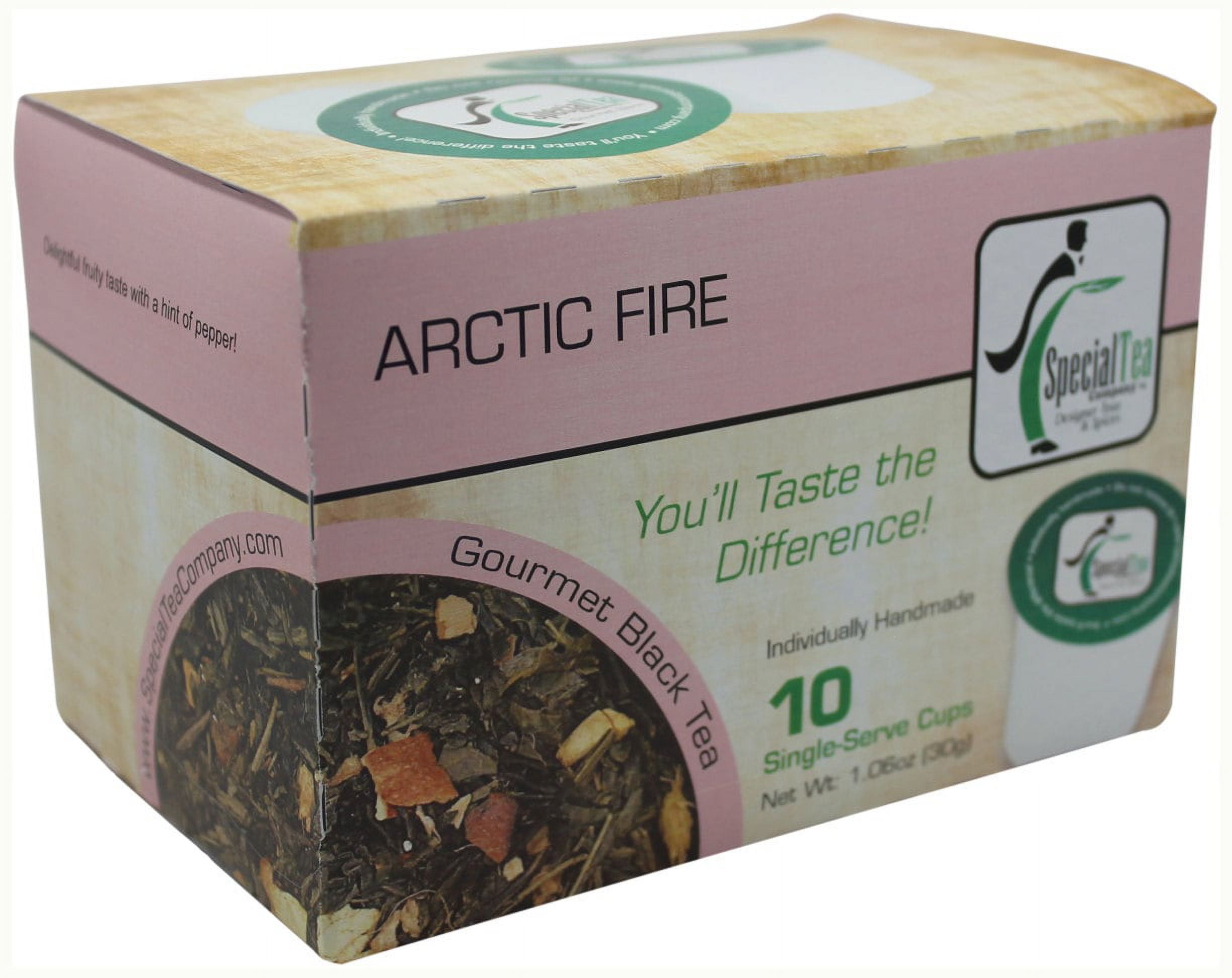 Special Tea Arctic Fire Black Tea Single Serve Cups - Walmart.com