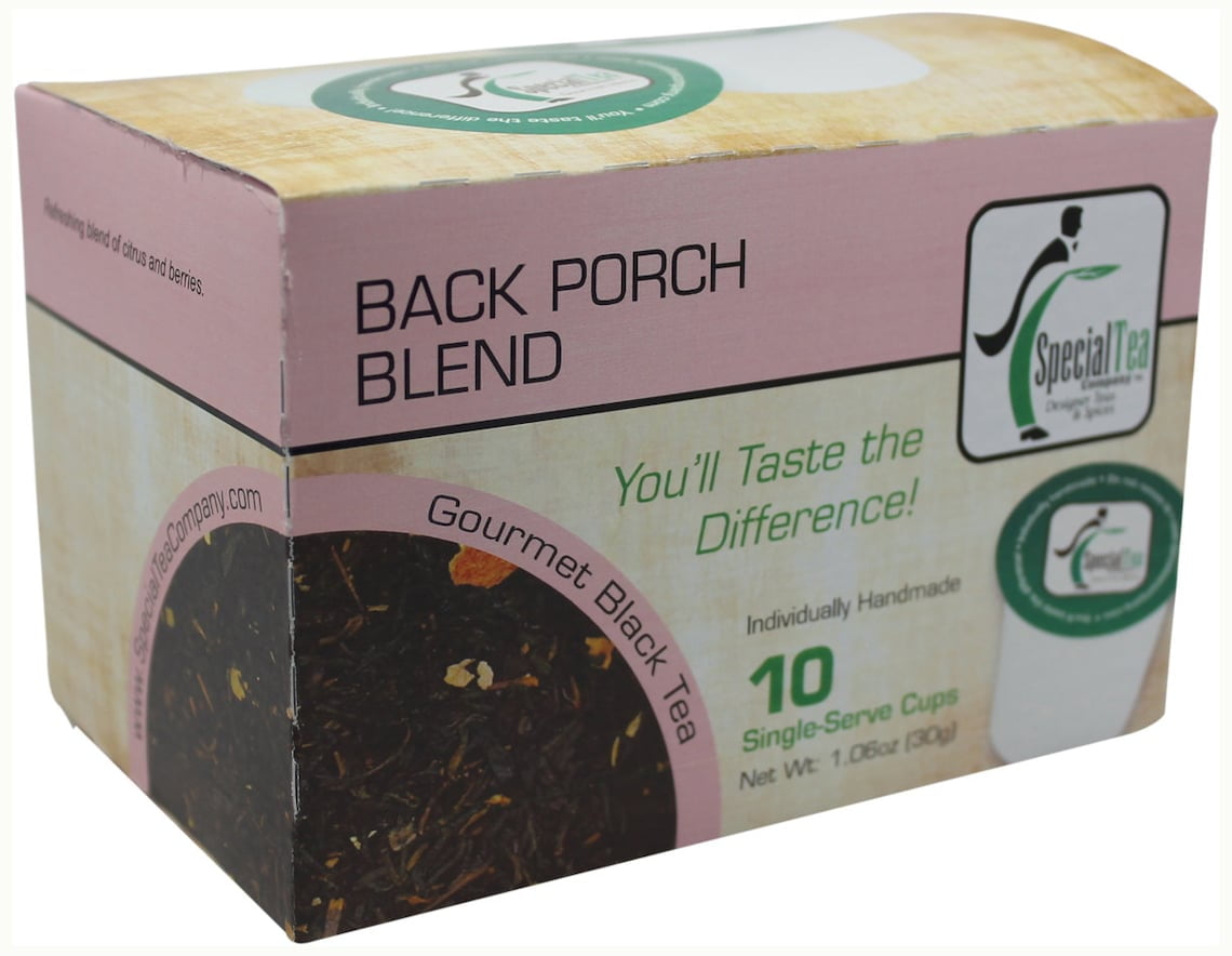 Special Tea Back Porch Blend Black Tea Single Serve Cups - Walmart.com