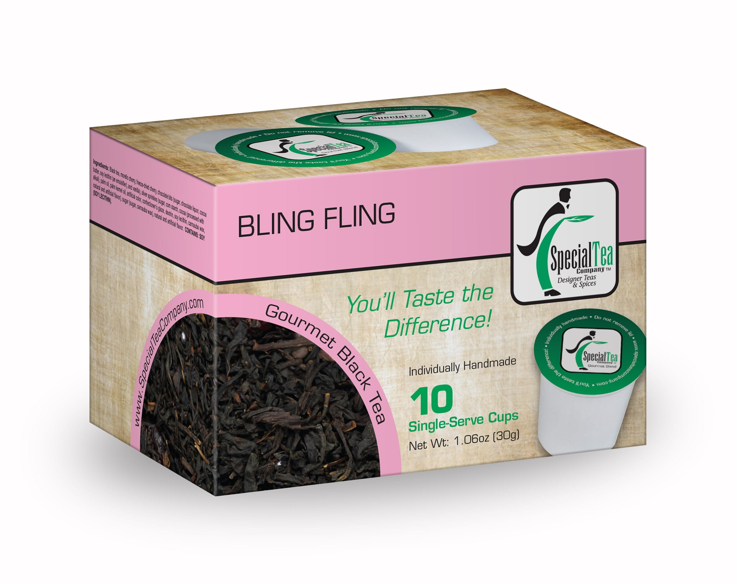 Special Tea Bling Fling Black Tea Single Serve Cups - Walmart.com