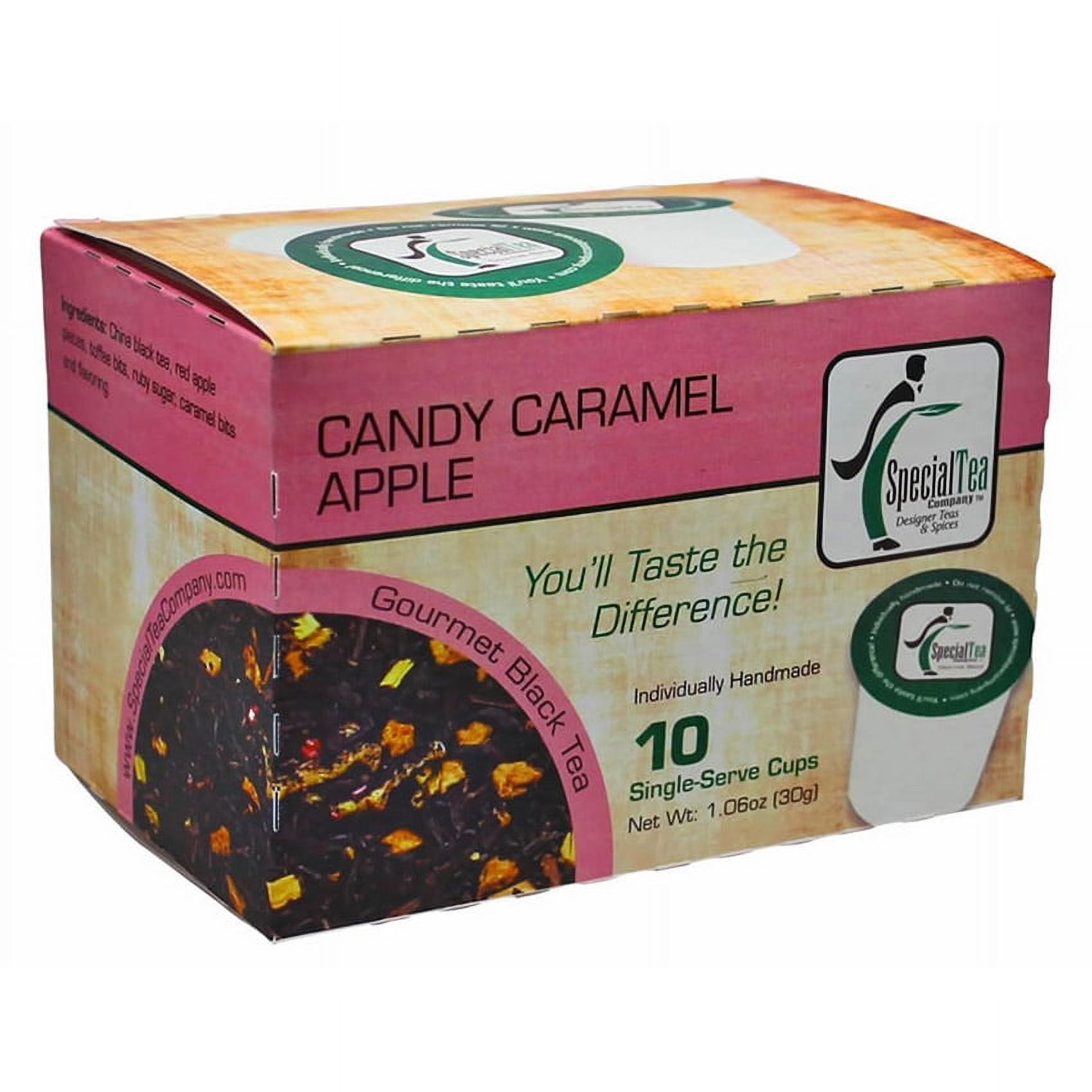 Special Tea Candy Caramel Apple Black Tea Single Serve Cups - Walmart.com