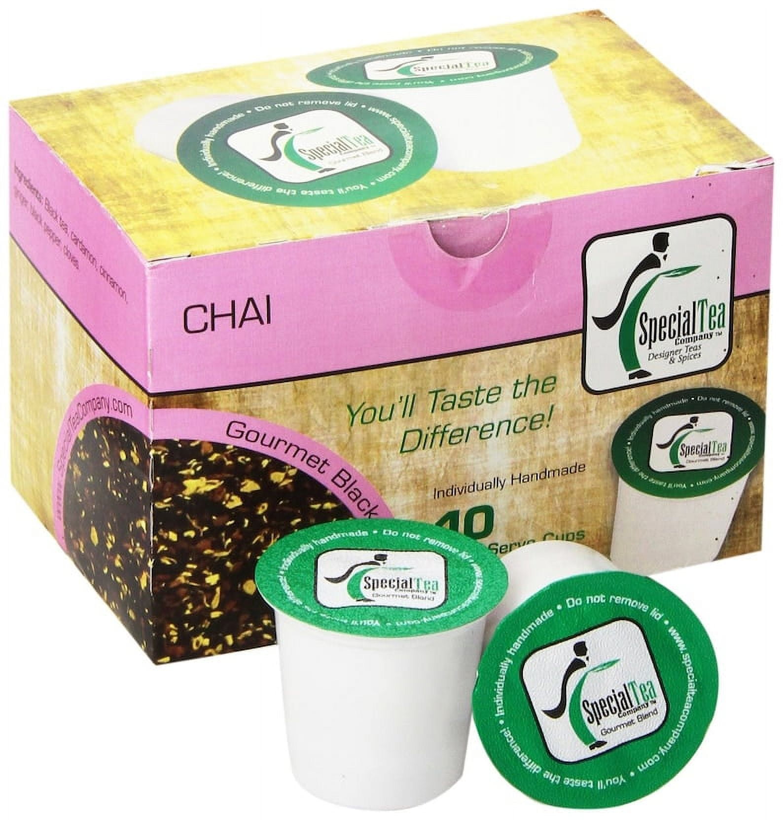 Special Tea Chai Black Tea Single Serve Cups - Walmart.com