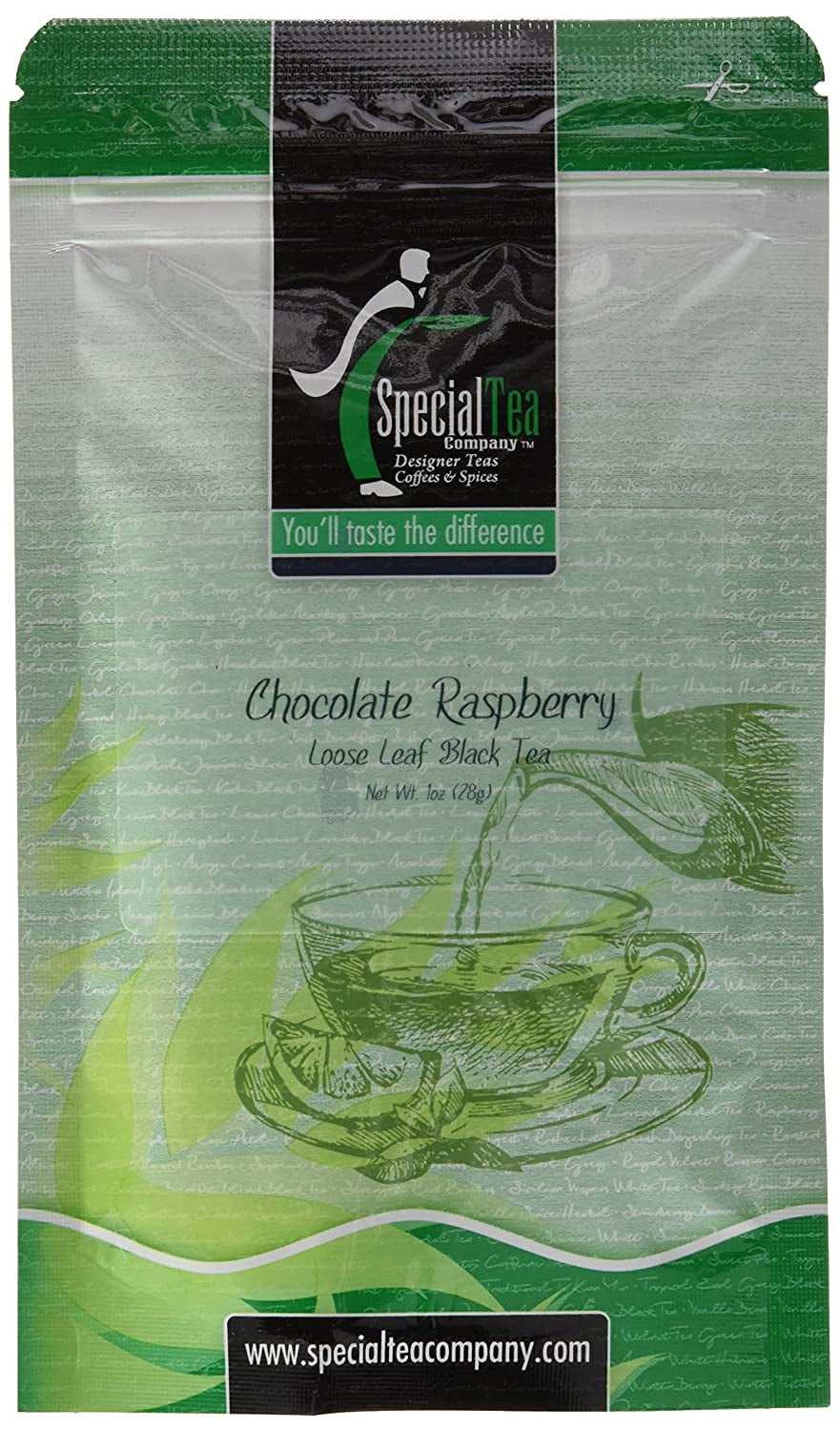 Special Tea Chocolate Raspberry Black Tea, 1 oz. Sampler - Walmart.com