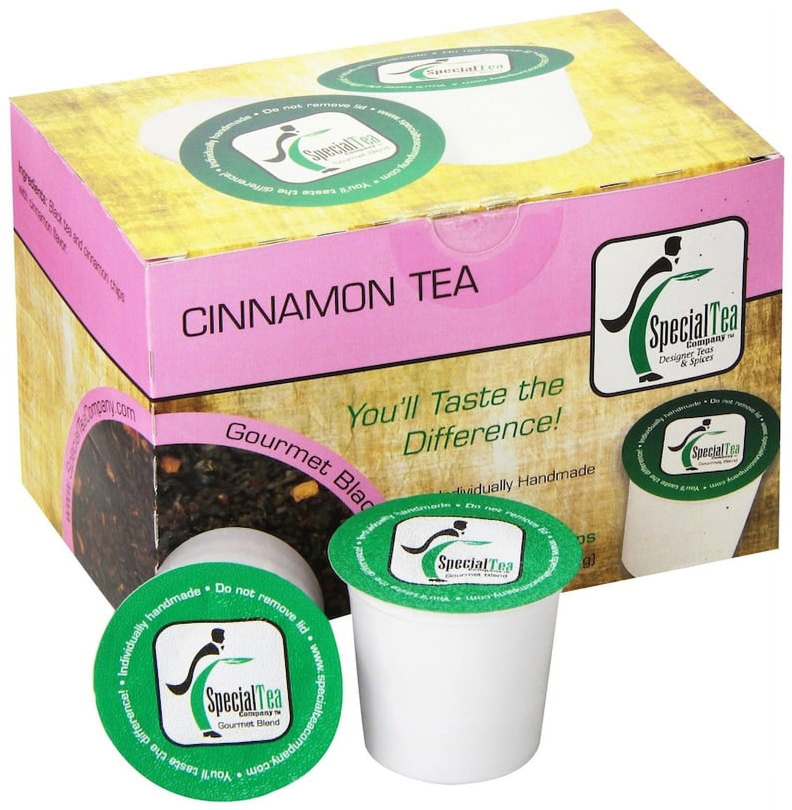 Special Tea Cinnamon Tea, Black Tea Single Serve Cups - Walmart.com