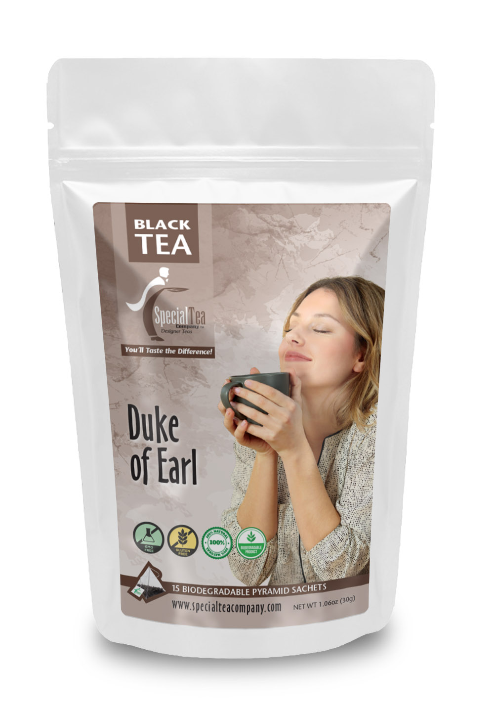 Special Tea Duke of Earl Black Tea Pyramid 15 Sachets - Walmart.com