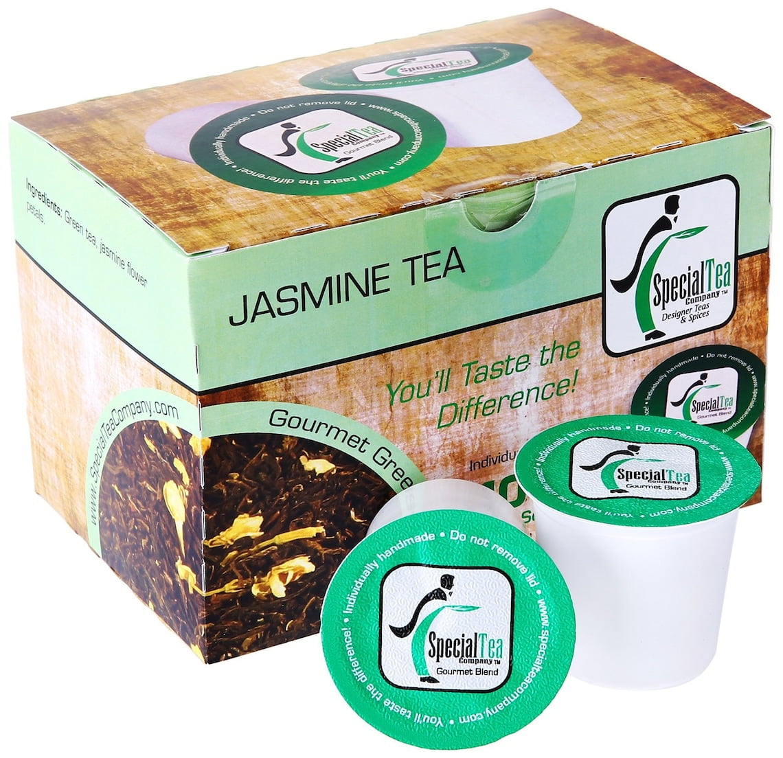 Special Tea Jasmine Tea Green Tea Single Serve Cups - Walmart.com