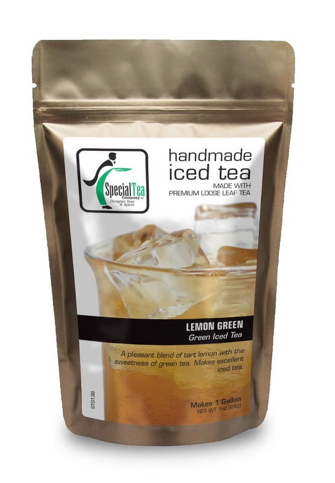Special Tea Lemon Green Loose Leaf Green Tea, Iced Tea Makes One Gallon ...