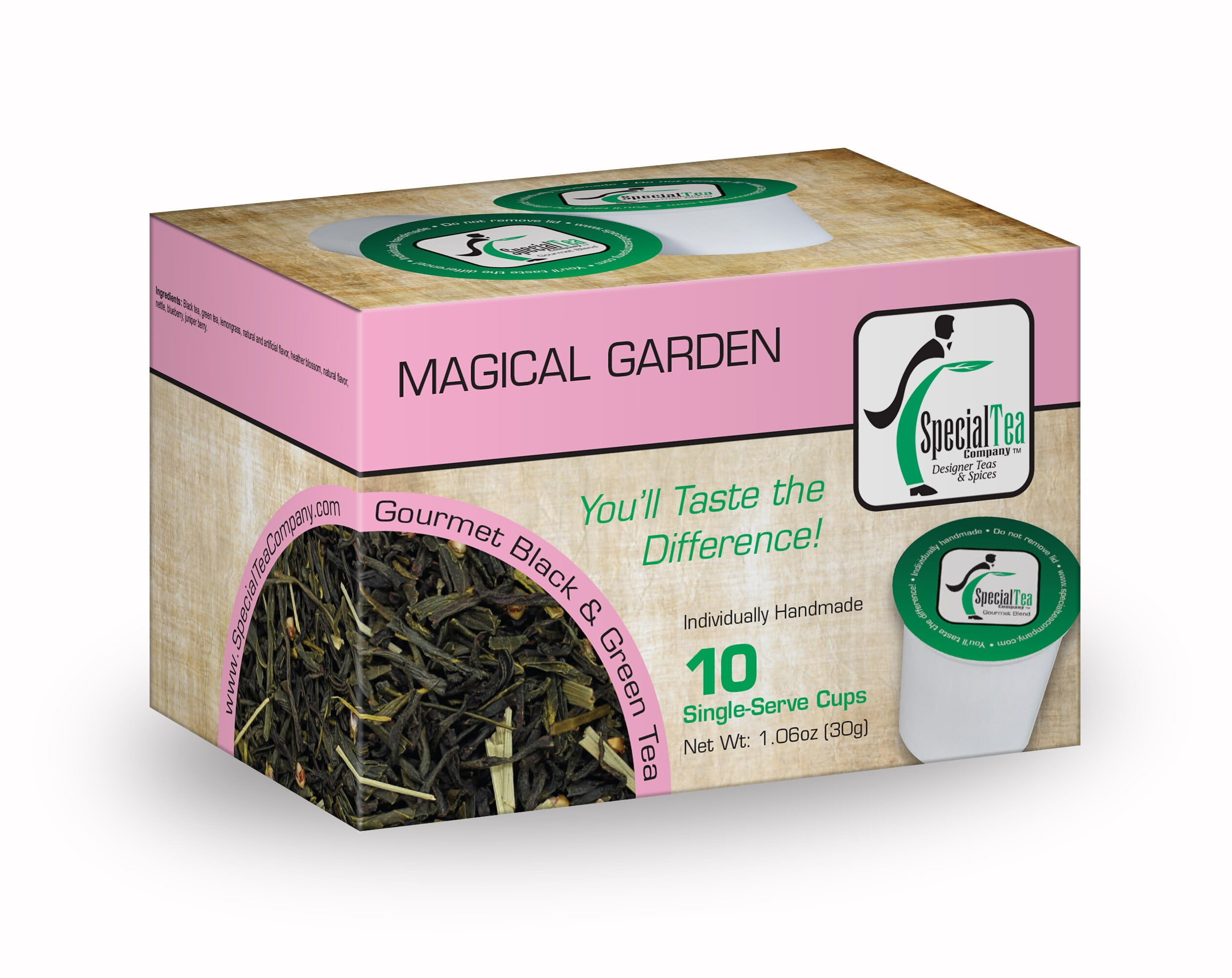 Special Tea Magical Garden Black and Green Tea Single Serve Cups ...