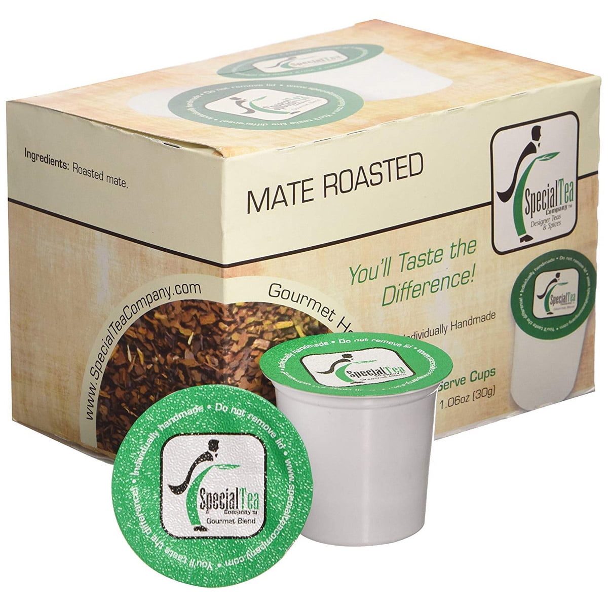 Special Tea Mate Roasted Mate Herbal Tea Single Serve Cups - Walmart.com