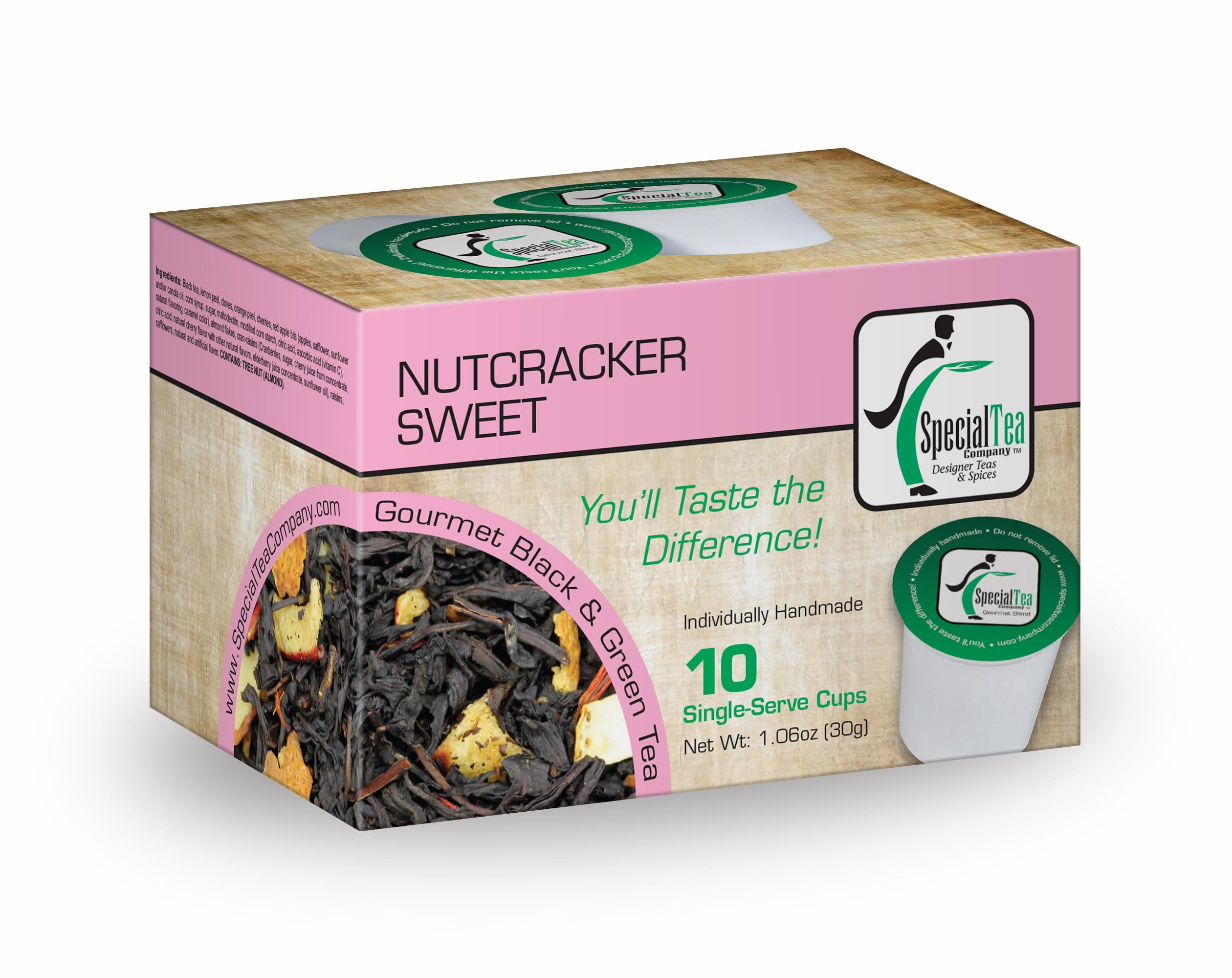 Special Tea Nutcracker Sweet Black Tea Single Serve Cups - Walmart.com