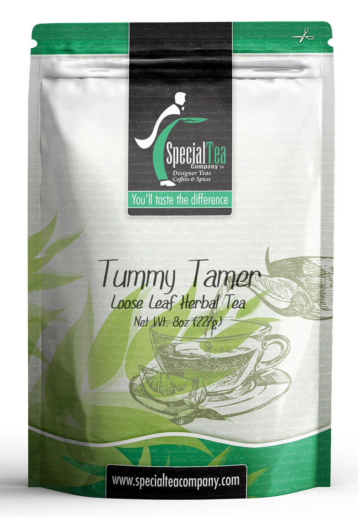 Special Tea Tummy Tamer Herbal Tea, Loose Leaf 8 oz - Walmart.com