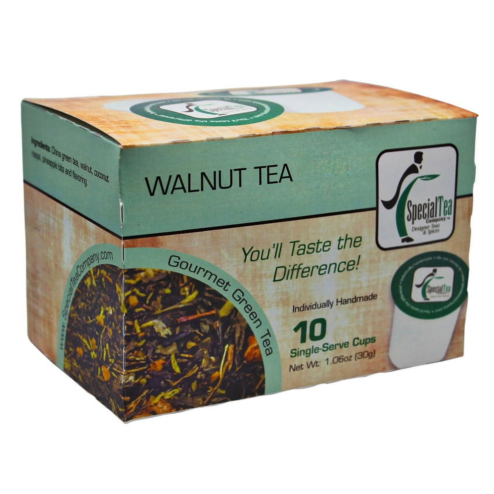 Special Tea Walnut Tea Green Tea Single Serve Cups - Walmart.com