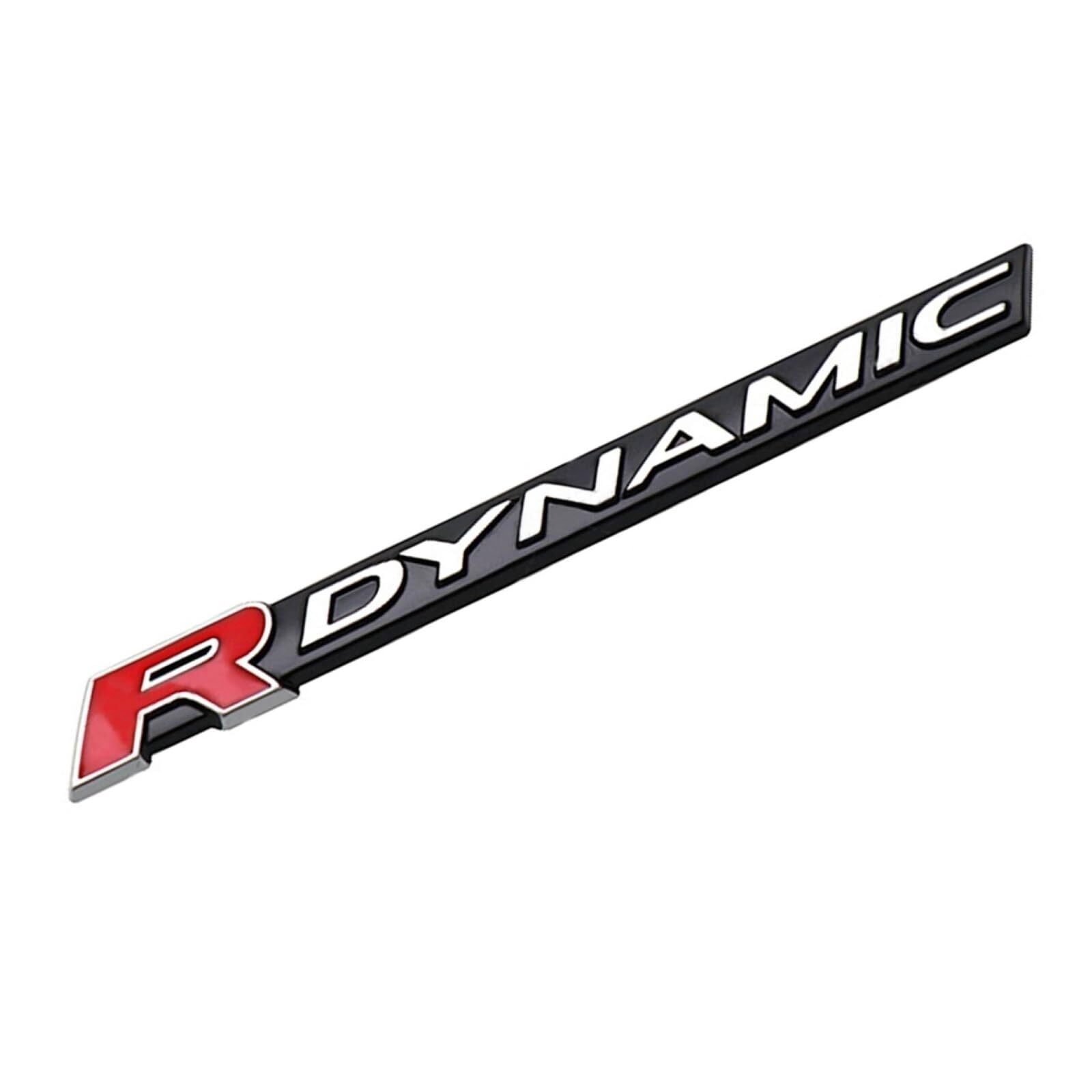 Special Vechicle Symbol R-Dynamic Sports 3D Badge,Car Body Trunk Fender ...