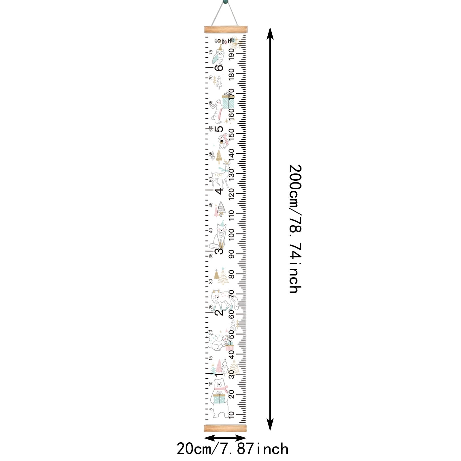 Special cost saving Baby Height Growth Chart Hanging Rulers Kids Room ...