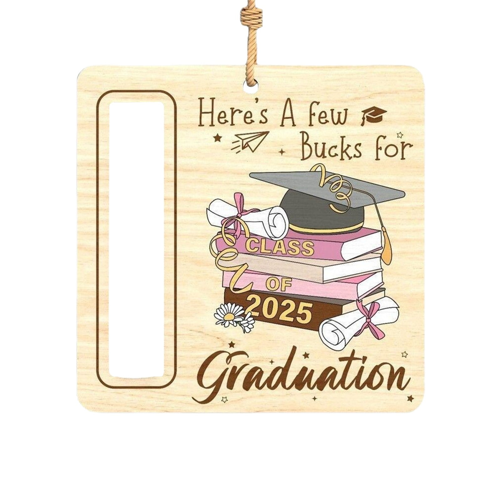 Special offe! Graduation Season Wooden Wallet Box Graduation Hat ...
