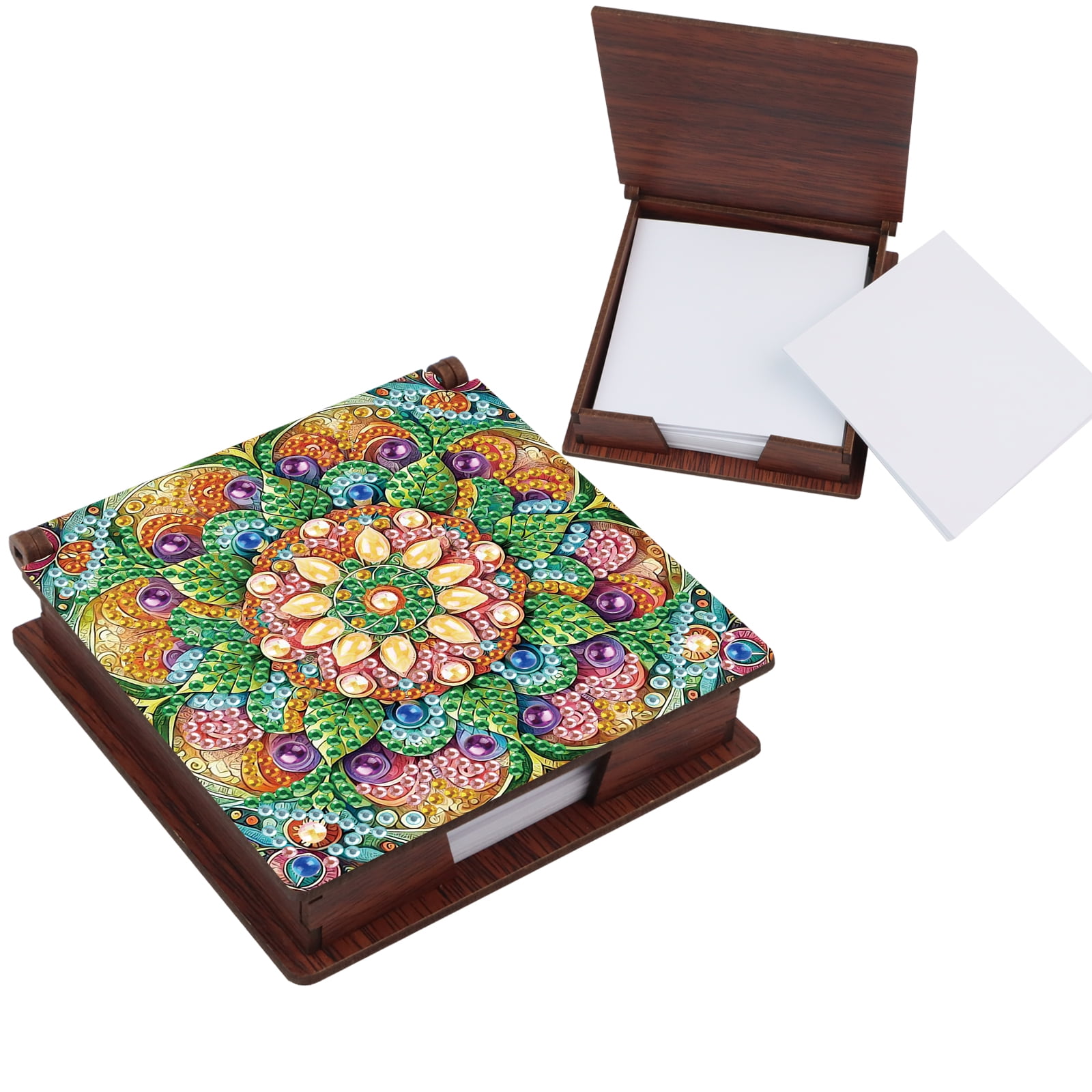 Special shaped Diamond Art Painting Sticky Note Box kits,Cute animals ...