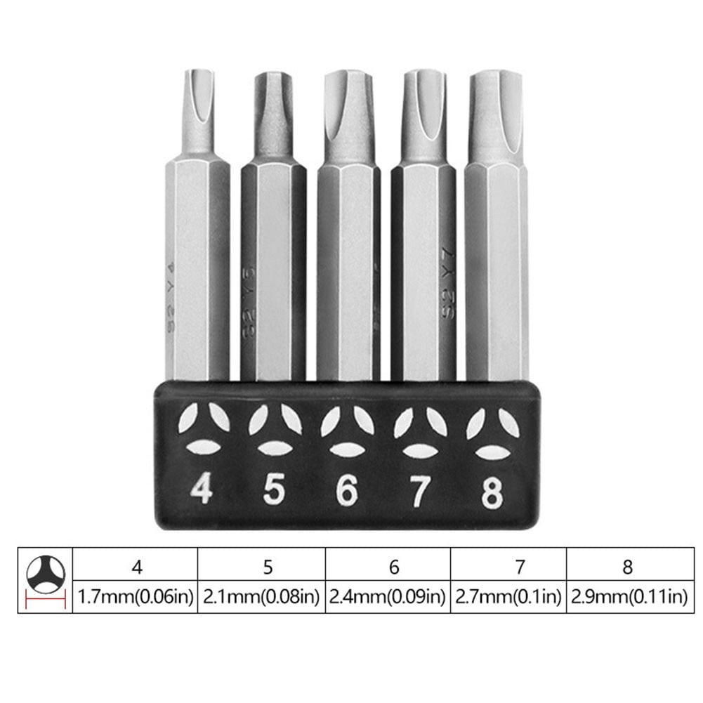 Special-shaped Screwdriver 50mm U-Y-Type Thiangle Three points ...
