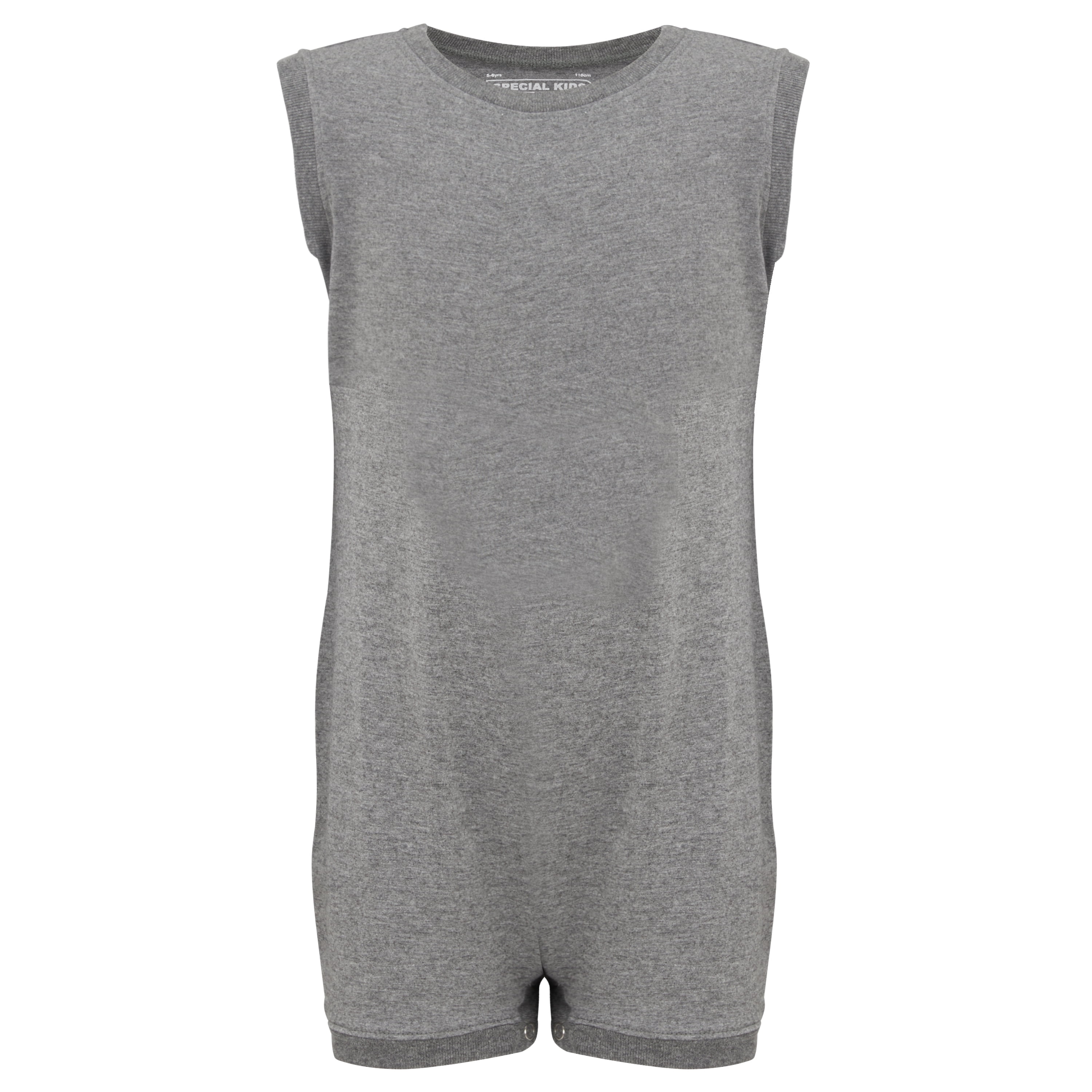 SpecialKids.Company Popper Vest Sleeveless Bodysuit with Crouch Snap ...