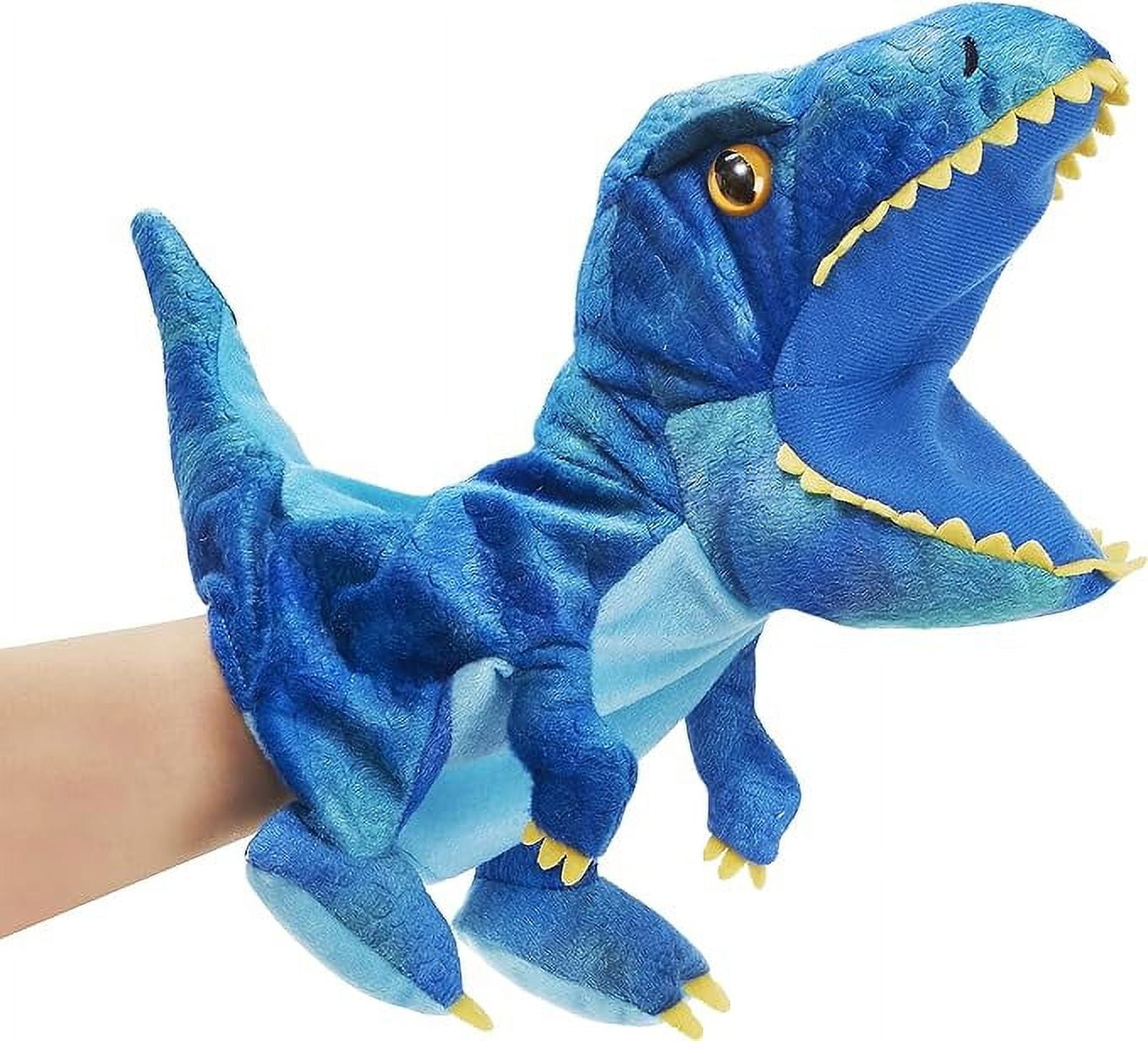 SpecialYou Plush Dinosaur Hand Puppets with Working Mouth for ...
