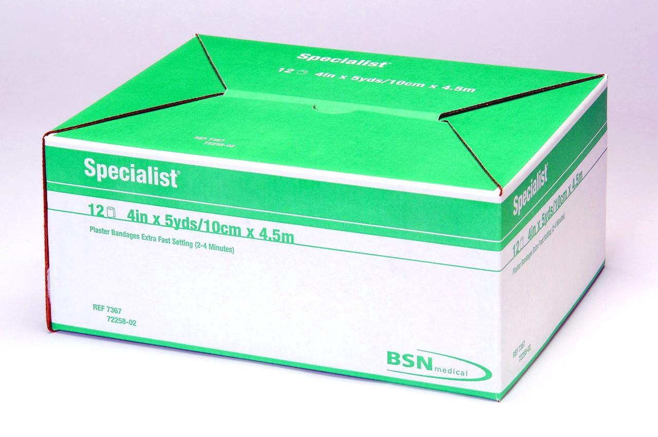 Specialist Plaster Bandage 2 Inch X 9 Foot Plaster of Paris White 7362 ...