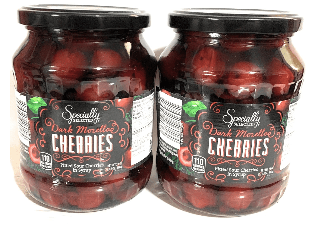 Specially Selected Dark Morello Pitted Sour Cherries, Large 24 oz Jars, (2) Pack - Walmart.com