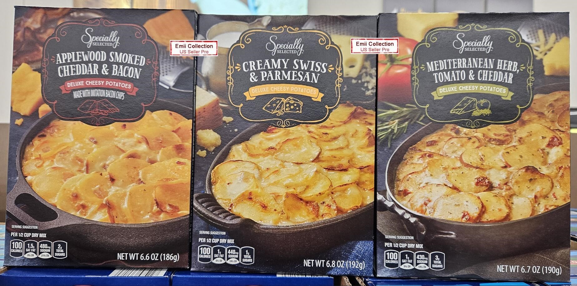 Specially Selected Deluxe Cheesy Potatoes Applewood Smoked Cheddar ...