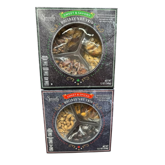 Specially Selected Holiday Nut Trio Sweet and Spiced Dark Chocolate ...