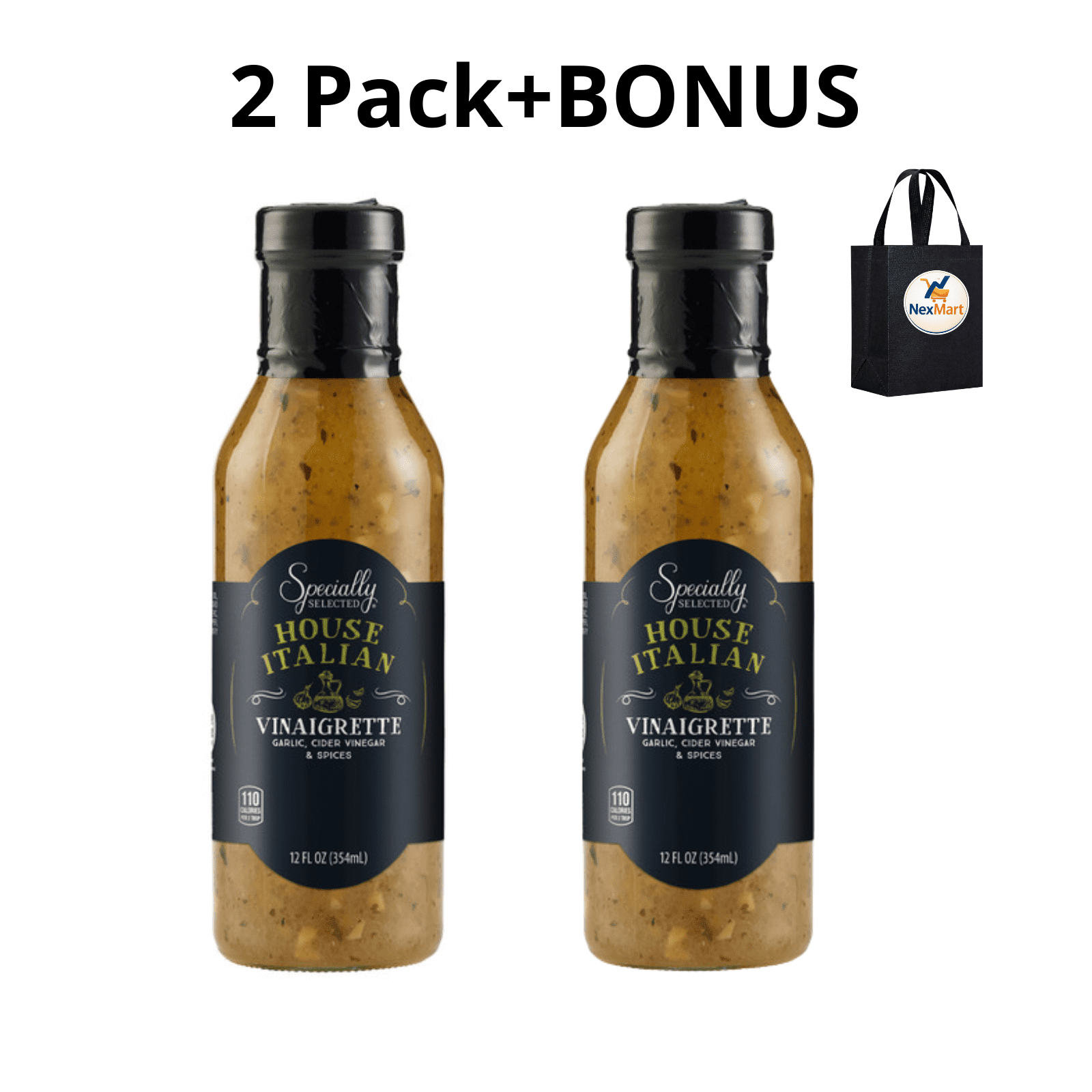 Specially Selected House Italian Vinaigrette Garlic Cider Vinegar and ...