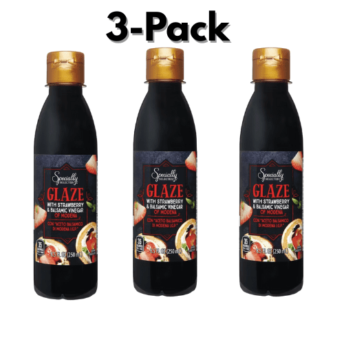 Specially Selected Strawberry Balsamic Glaze 3-Pack 8.5 fl oz - Walmart.com