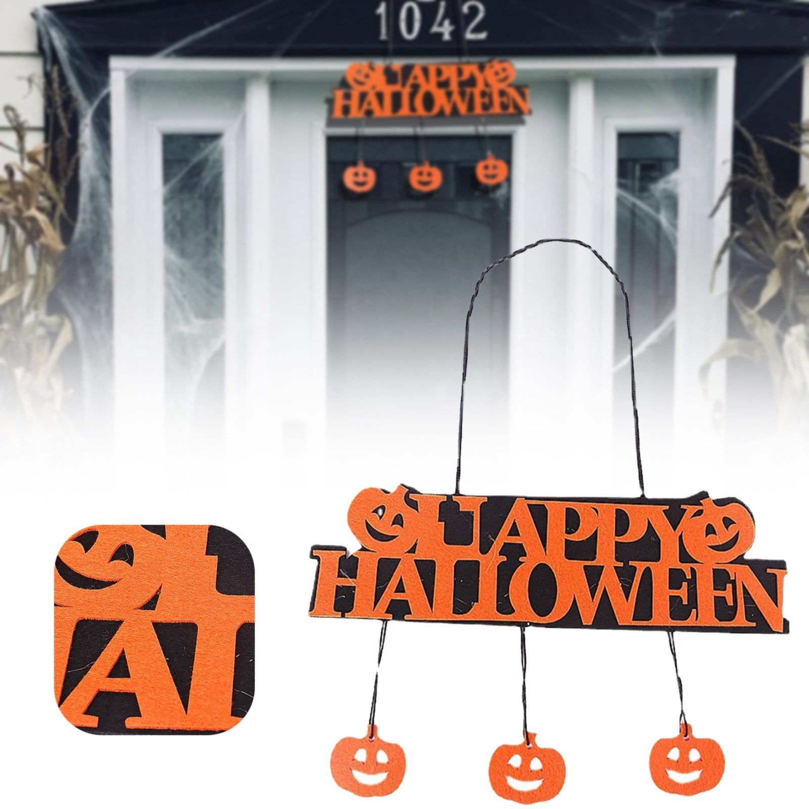Specialoffer！ Halloween Hanging Decorations Halloween Decorations Door ...