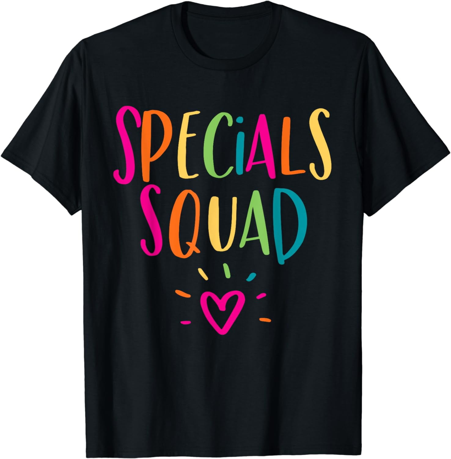 Specials Squad Art Music PE Tech Gym Teacher Team T-Shirt - Walmart.com