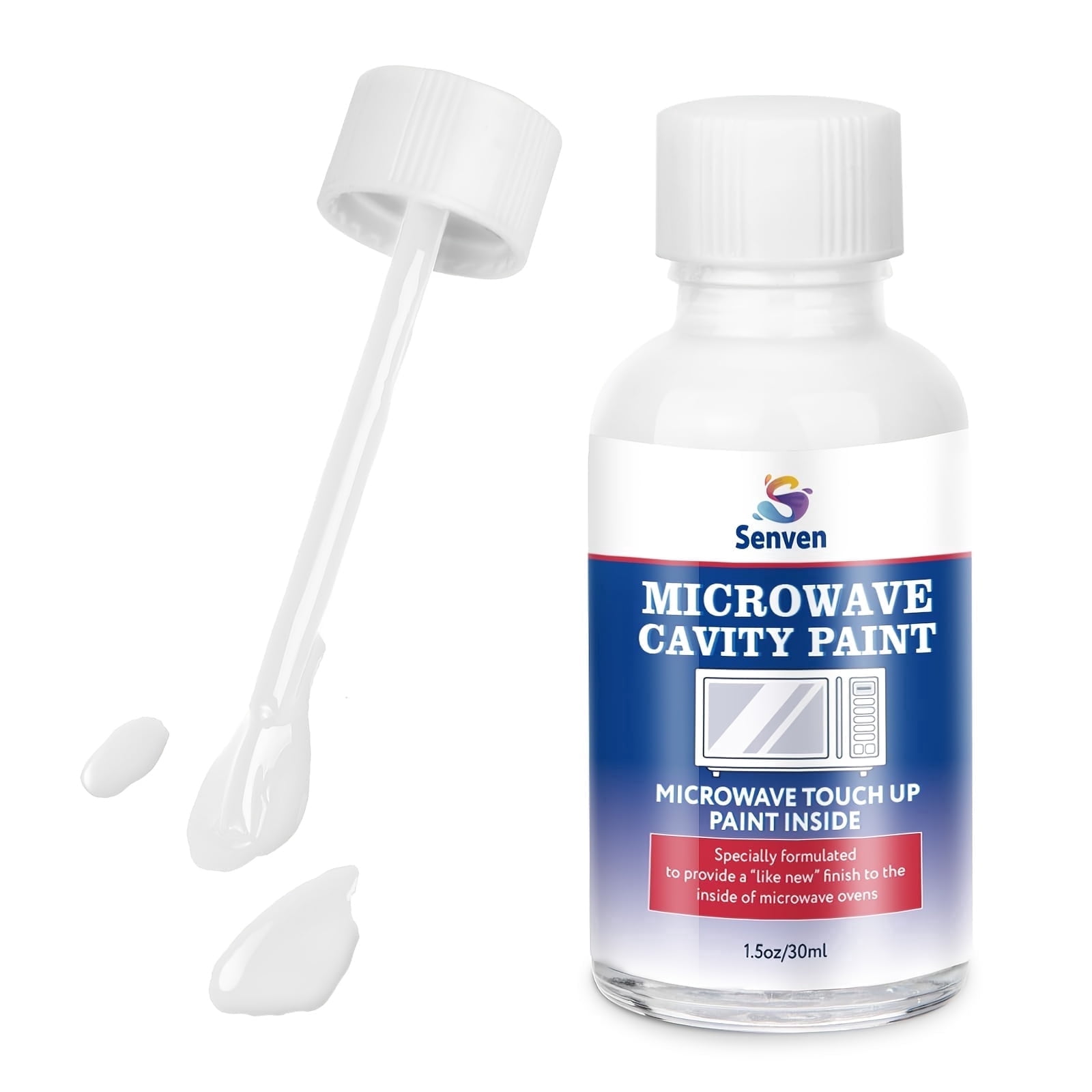 Microwave Cavity Paint Inside, Gloss White Microwave Cavity Touch up ...