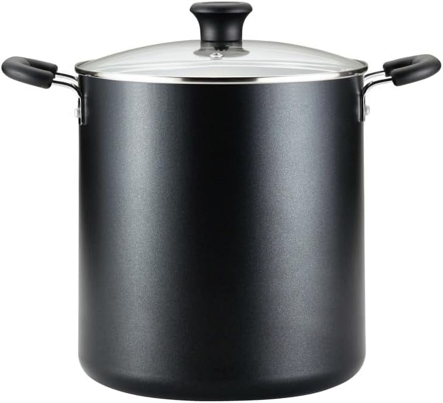 Specialty Nonstick Stockpot With Lid 12 Quart, Oven Broiler Safe 350F ...