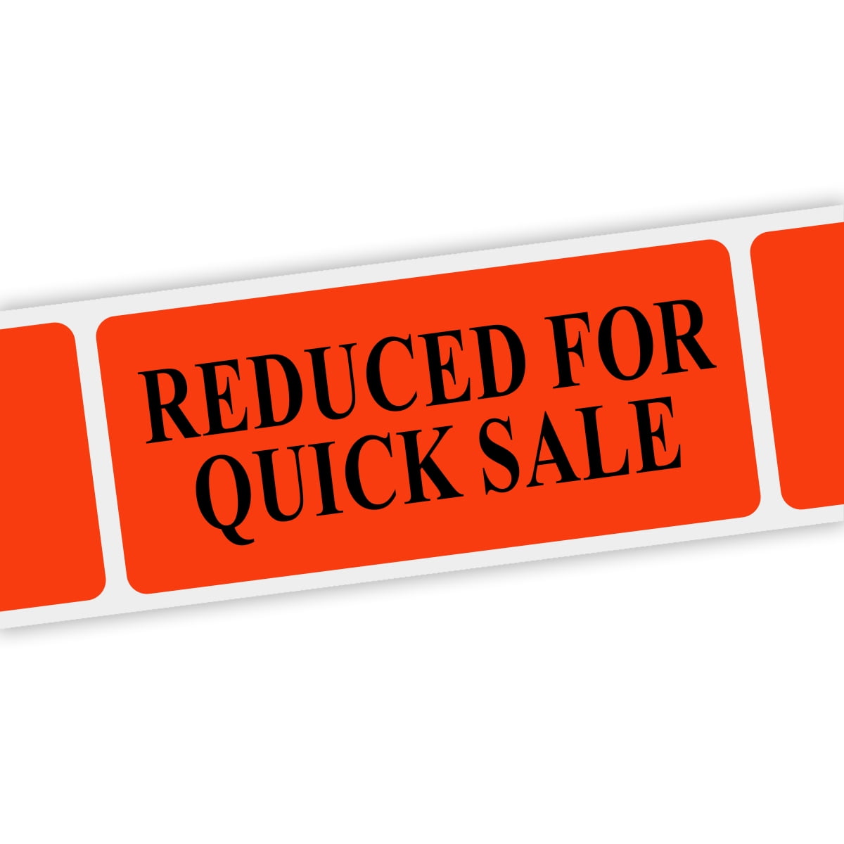 Specialty Printing Reduced For Quick Sale Grabber Label Dayglo Red with ...