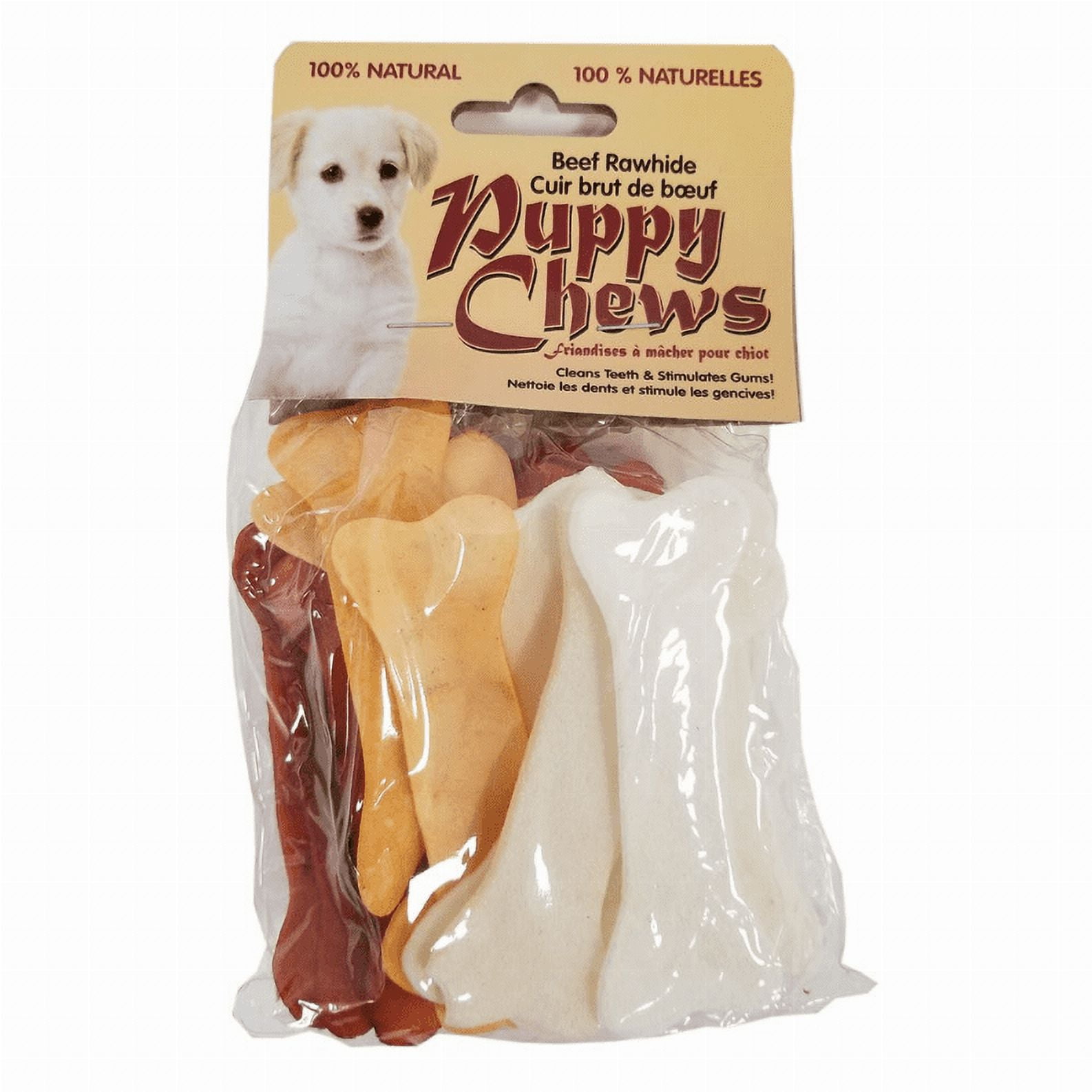 Specialty Products Resources SPR Beef Rawhide Chews Asst 4In 20pk - Walmart.com