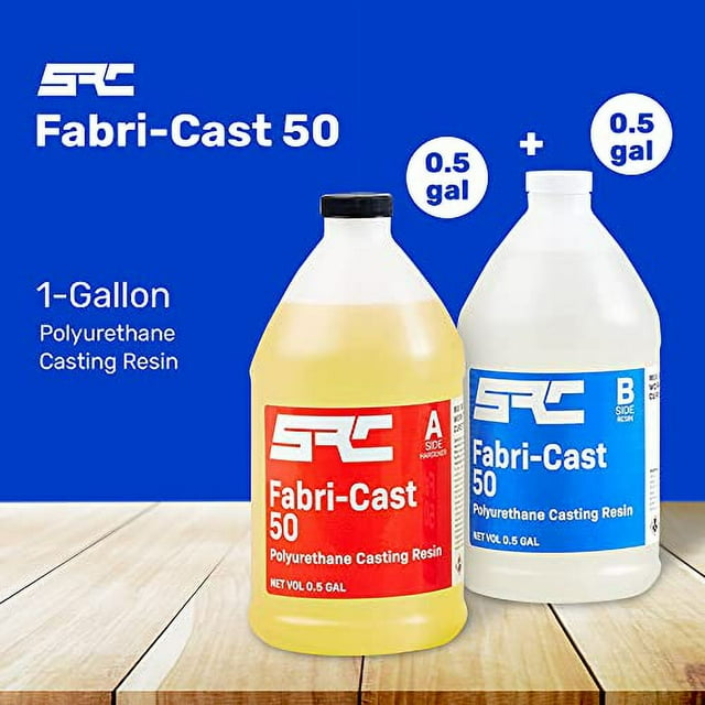 Specialty Resin & Chemical Fabri-Cast 50 [1 Gallon Kit] | Polyurethane ...