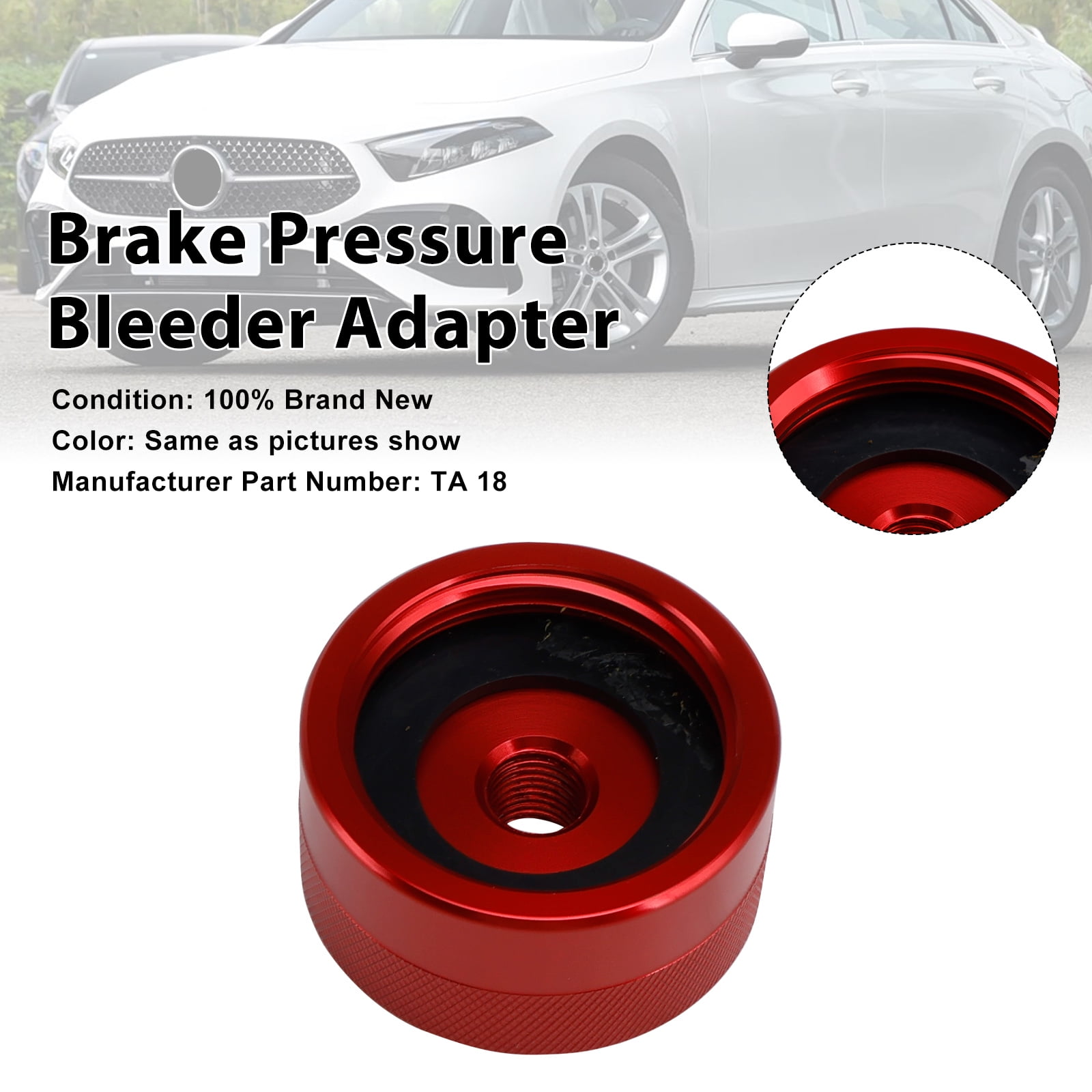 Specialty Tool Brake Pressure Bleeder Adapter TA18 Fit for Mercedes ...