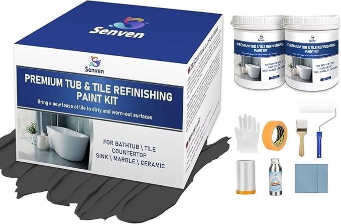 Specialty Tub and Tile Refinishing Kit, Tub Tile Paint, 64oz, High ...