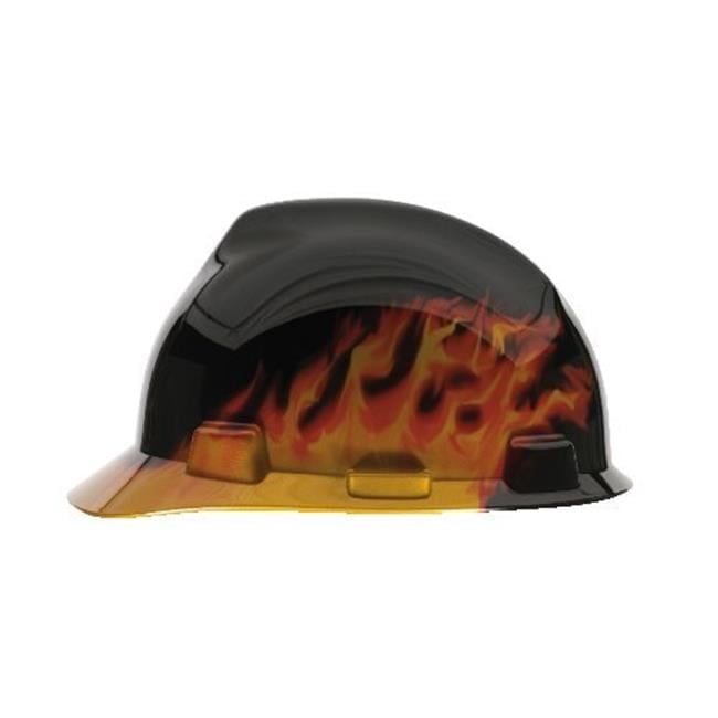 Specialty V-Gard Protective Cap With Fas-Trac III Suspension, Black ...