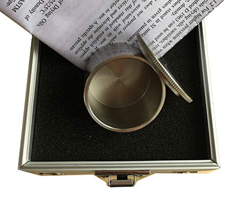 Specific Gravity Cup - Paint Density Tester for Coatings/Varnish | ASTM ...