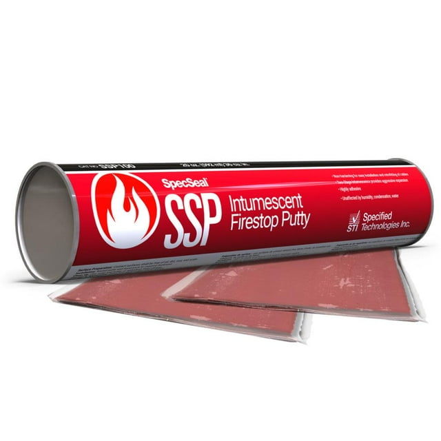 Sti Fire Barrier Putty,Bar SSP100 - Walmart.com