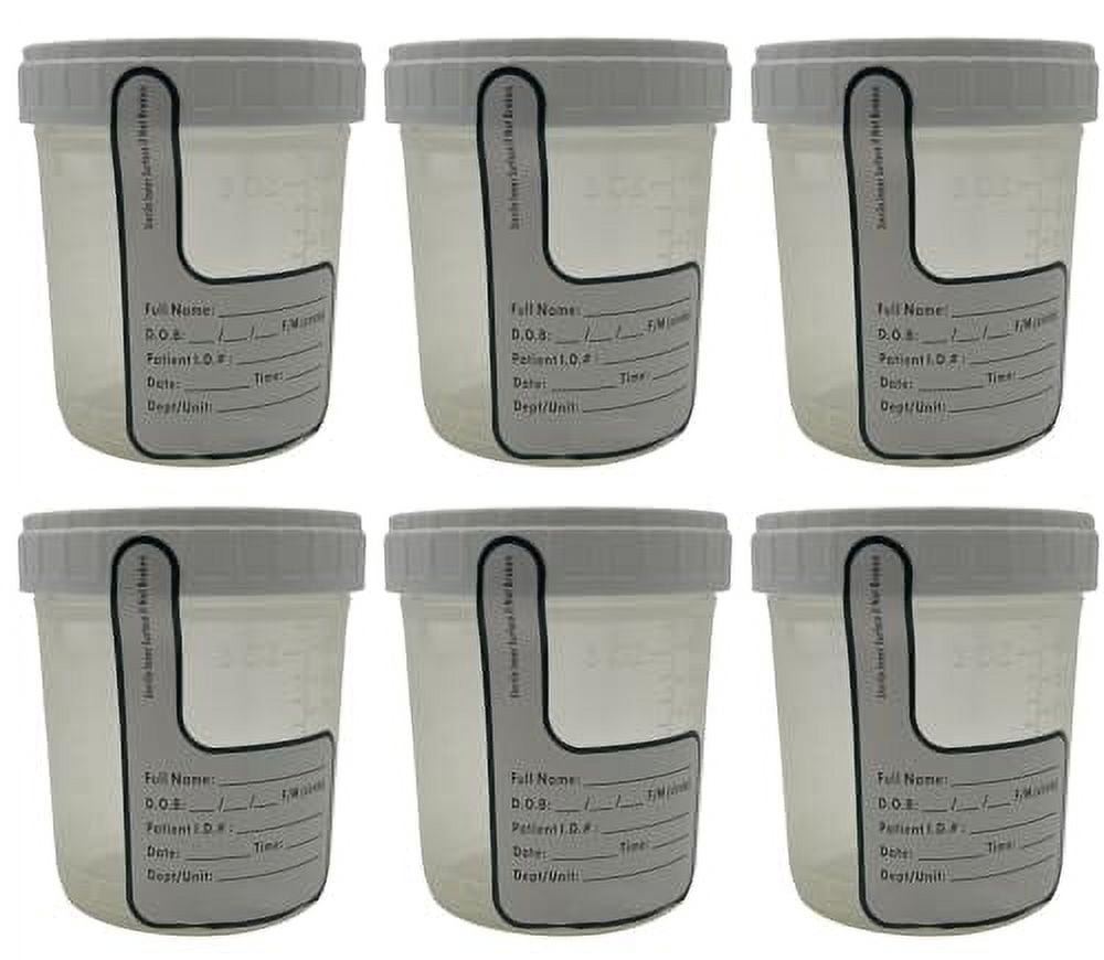 Specimen Containers, Sterile Disposable Wide Mouth Urine Specimen Cups ...
