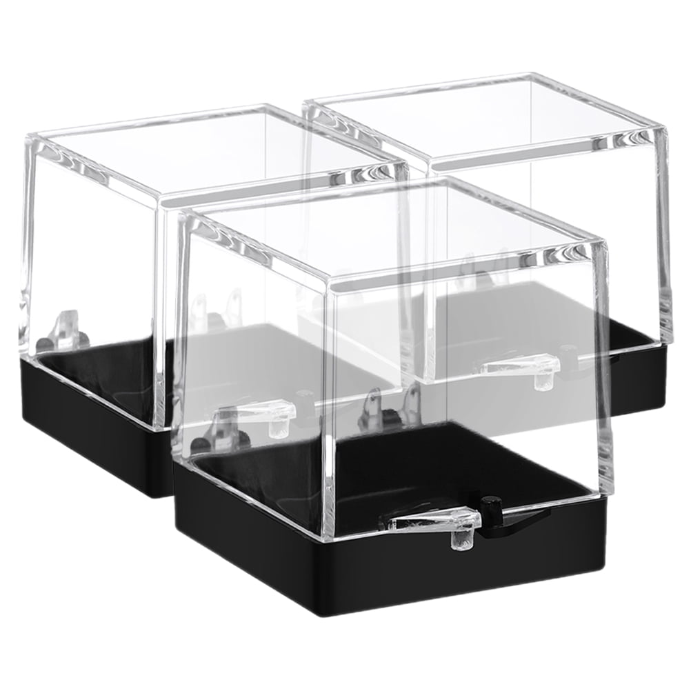 Specimen Display Box,3Pcs Clear Specimen Display Boxes Specimen ...