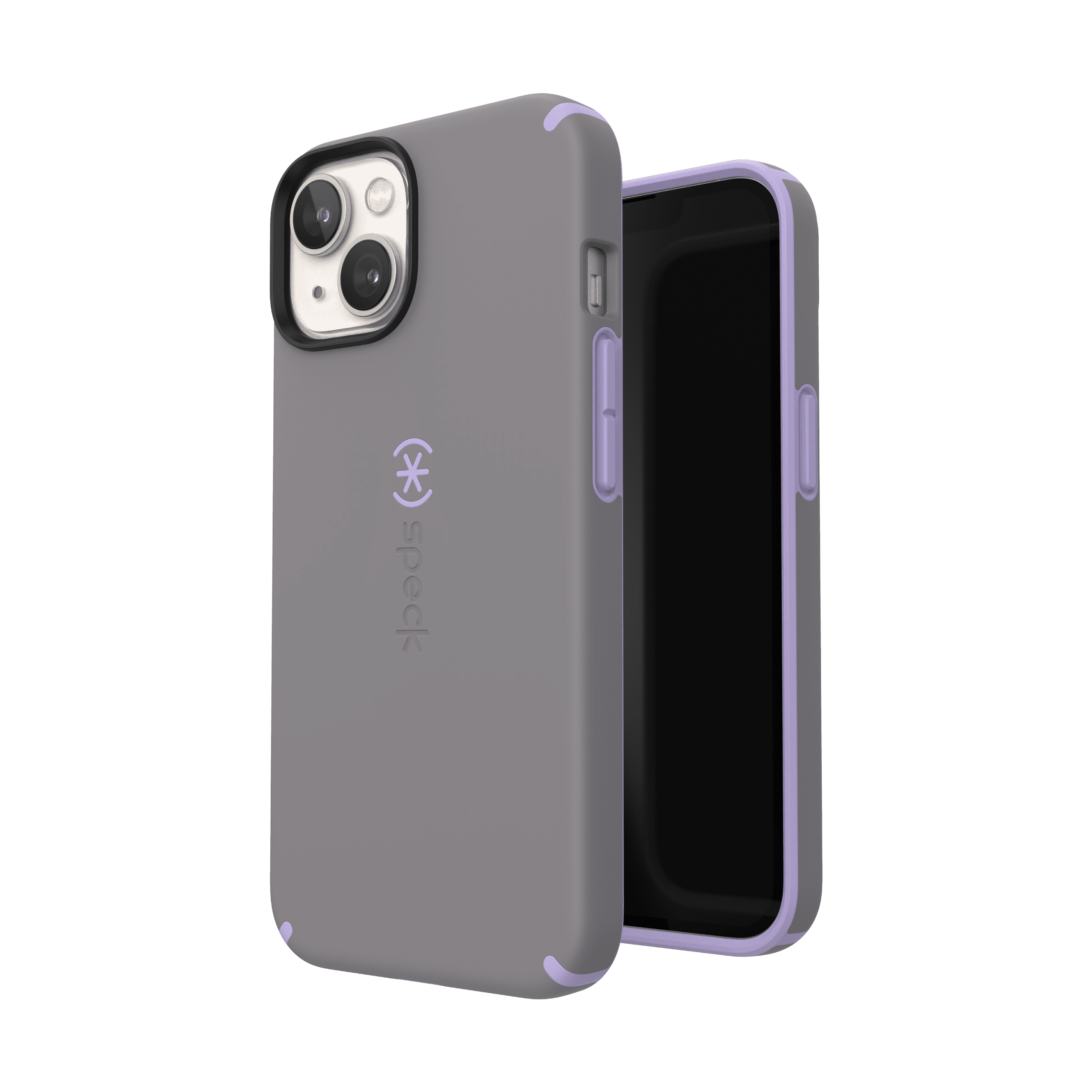 iPhone 14 Speck CandyShell Pro + Magsafe in Grey and Purple - Walmart.com