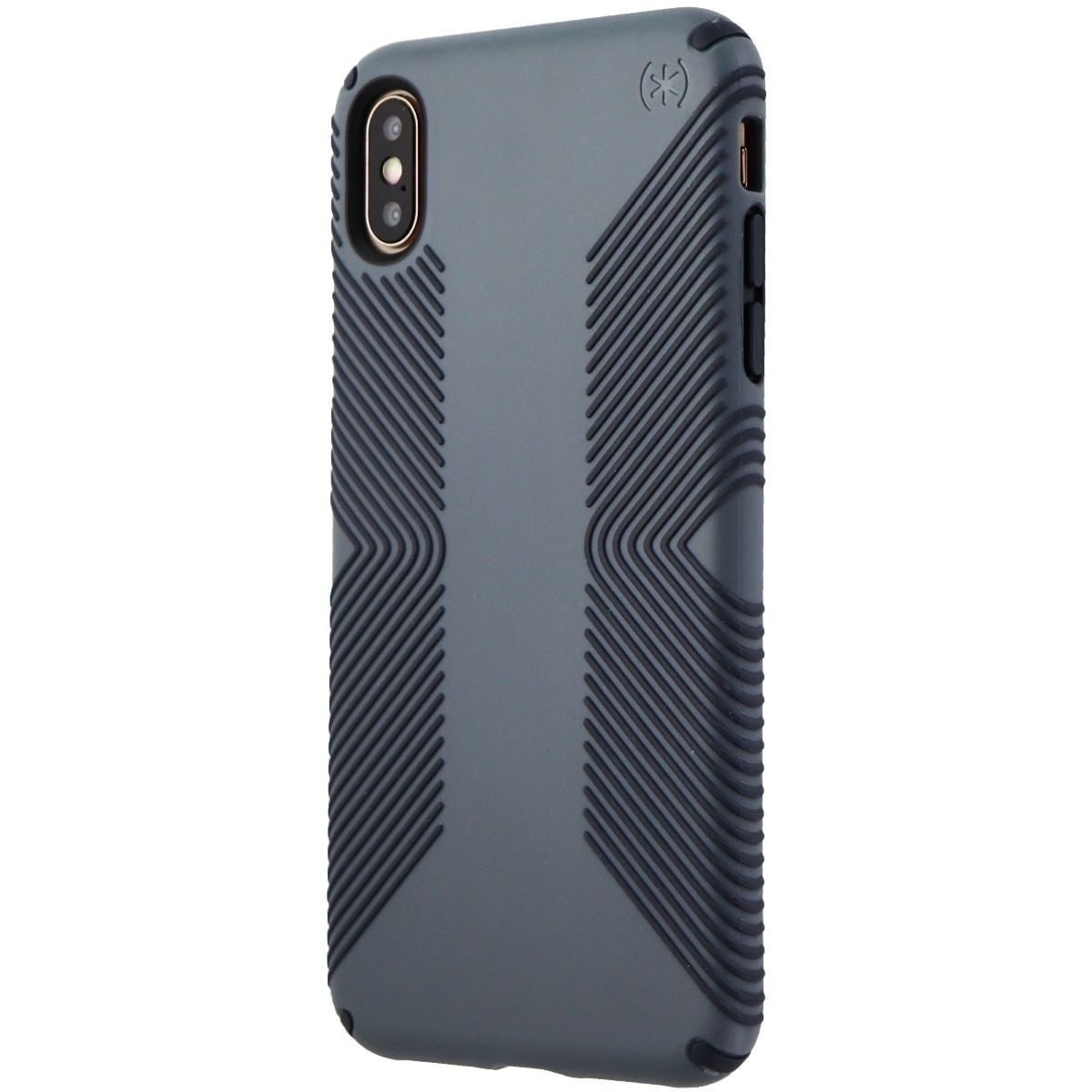 Speck Presidio Grip Case for iPhone XS Max - Graphite Grey / Charcoal ...