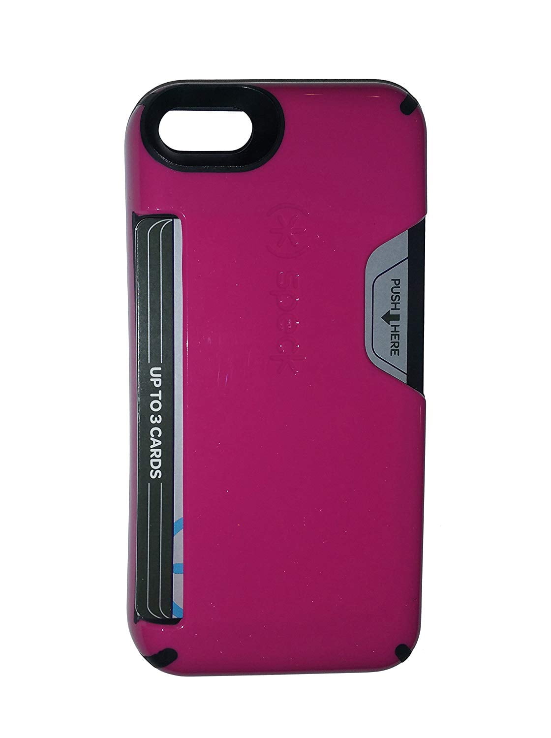 Speck Products CandyShell Card Case for iPhone 5c Pink/Black - Walmart ...