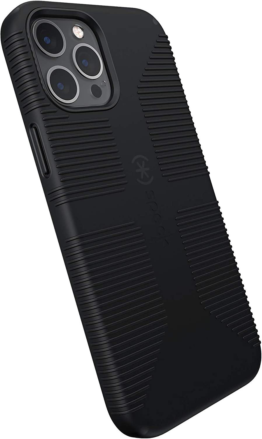 Speck CandyShell Pro Grip iPhone 12 Pro Max Case, Black, Dual-Layer, 8 ...