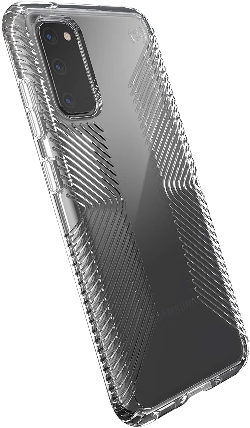 Speck Samsung Galaxy S20 Clear Grip case in Clear/Clear - Walmart ...