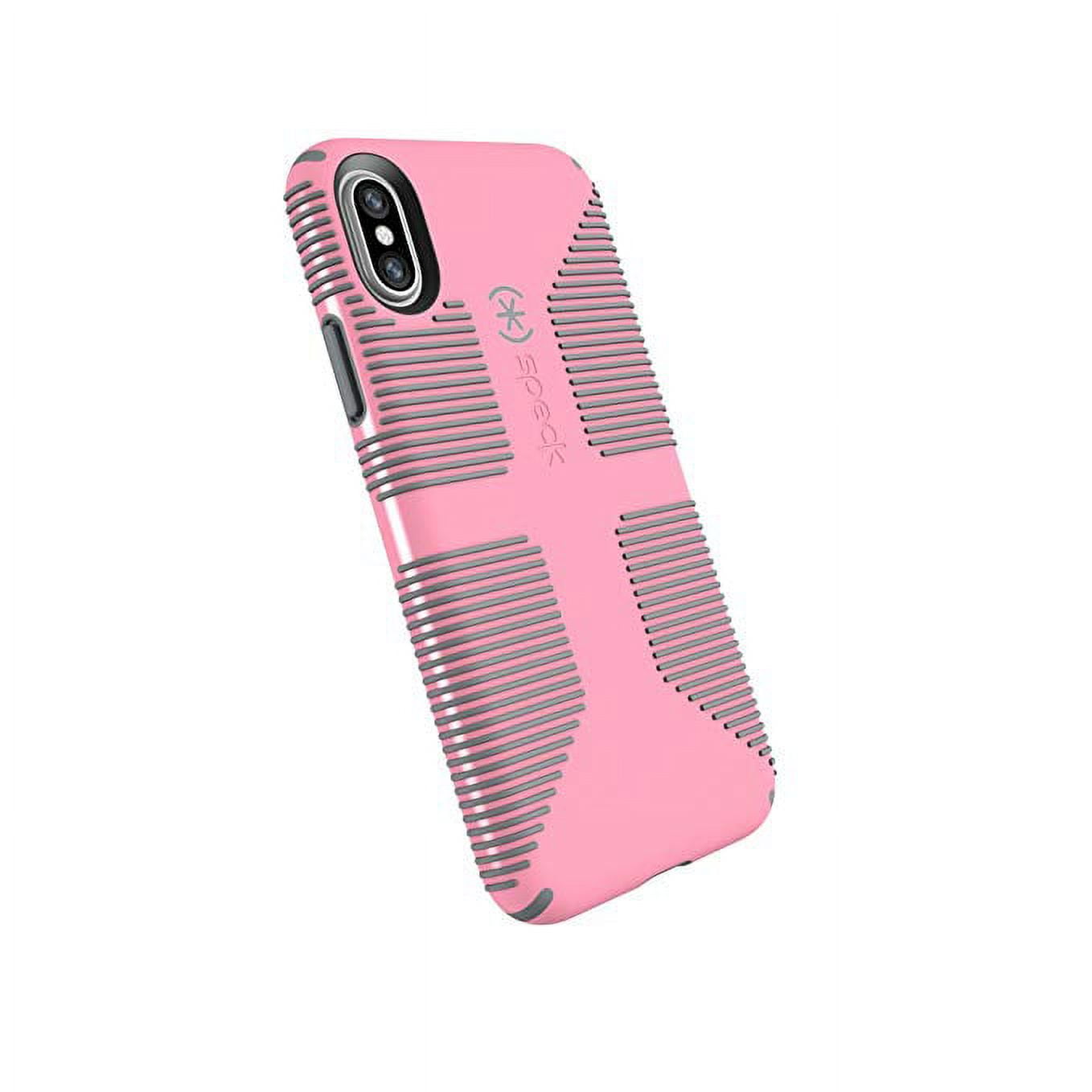 Speck iPhone X CandyShell Grip Case, Pink & Gray - Walmart Business ...