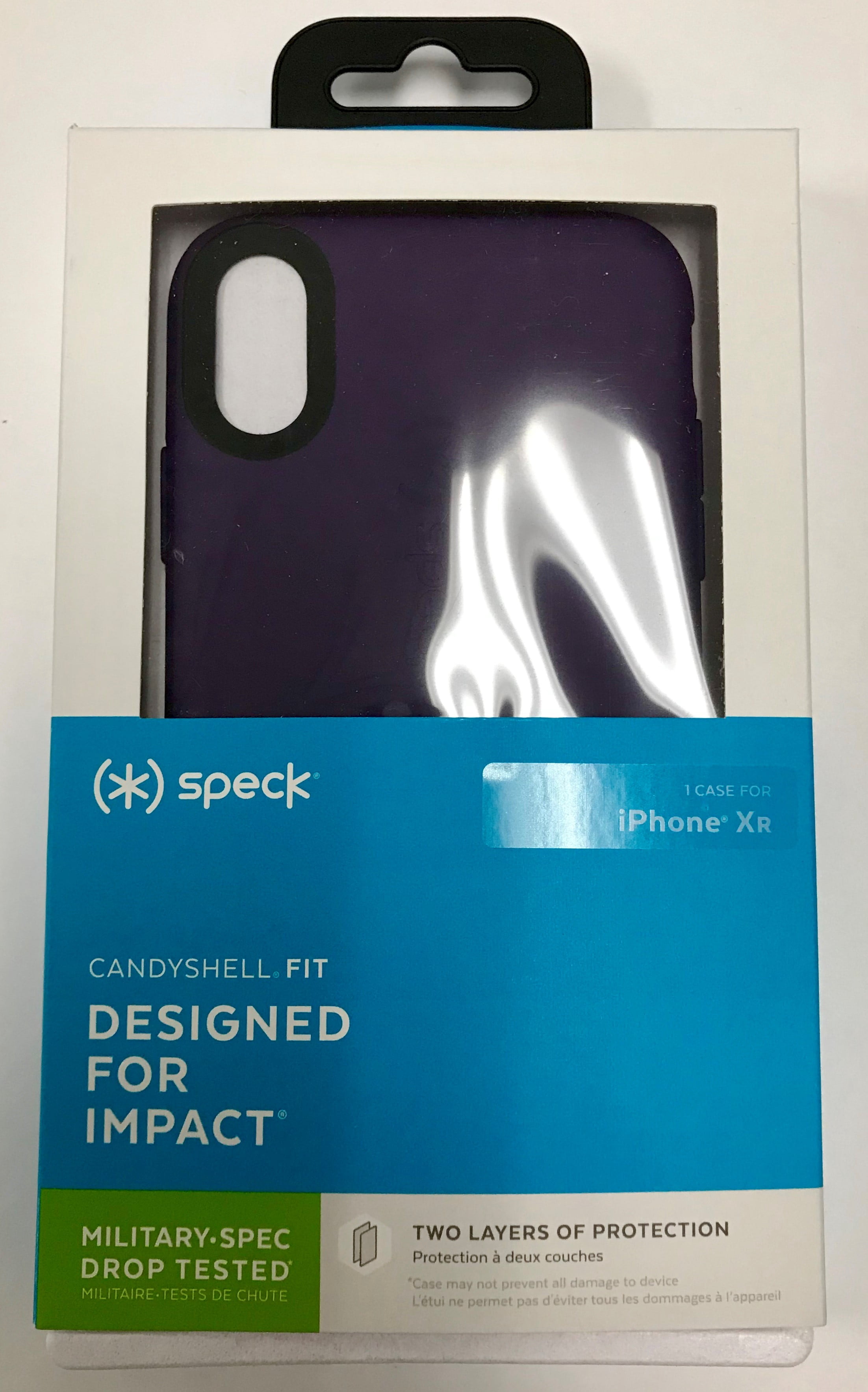 Speck iPhone XR Case, Purple & Purple - Walmart.com