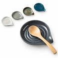Speckled Dark Gray 1 Ceramic Spoon Rest For Stove Top and Kitchen ...